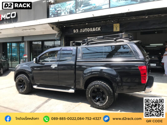 แร็คหลังคา VRK Tray 002 ใส่ isuzu d-max rack ดีแมกซ์ ราวหลังคา ขาจับแร็ค