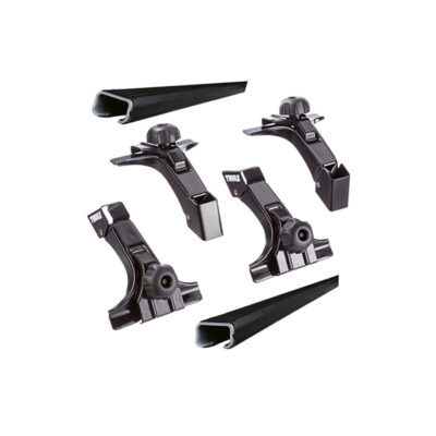 แร็คหลังคา THULE รุ่น 951 ชุดขาจับรางน้ำ สูง 15 cm + SquareBar สำหรับรถ ...