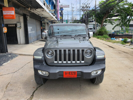 แร็คหลังคา THULE รุ่น 952 ชุดขาจับรางน้ำ สูง 20 cm + SquareBar สำหรับรถ ...