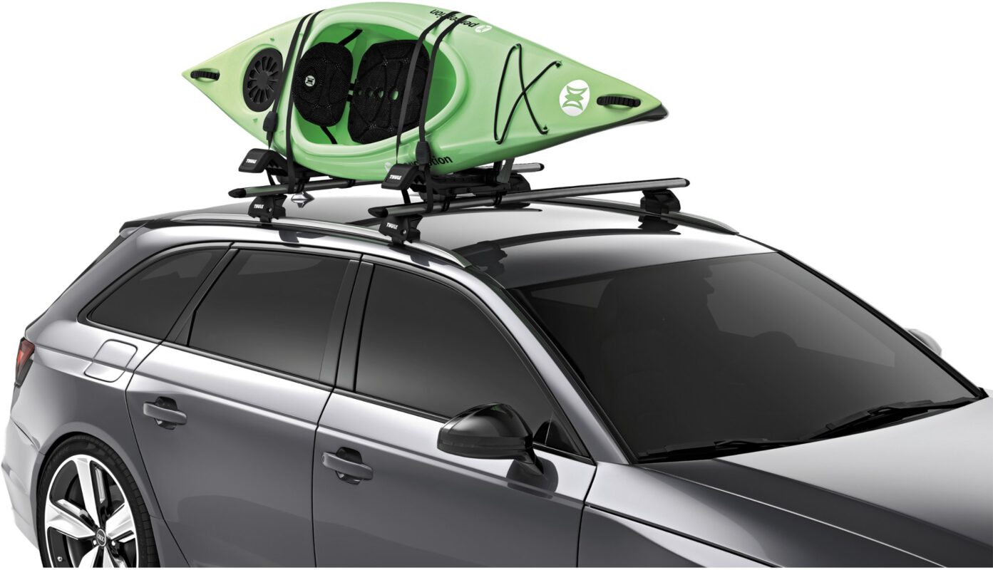 แร็คบรรทุกเรือบนหลังคารถ THULE Hull-A-Port-XT 848 สำหรับยึดเรือคายัค