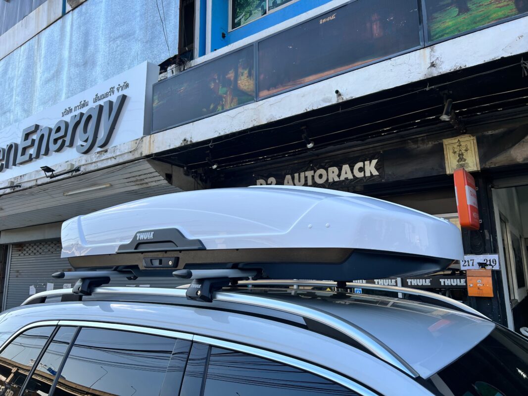กล่องสัมภาระบนหลังคา Thule Motion RoofBox XT XL สี White Grossy Color ...