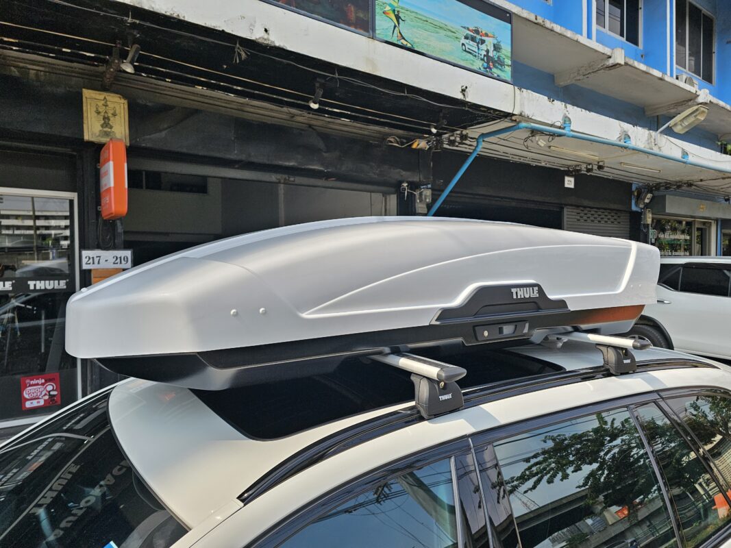 กล่องสัมภาระบนหลังคา Thule Motion RoofBox XT XL สี White Grossy Color ...
