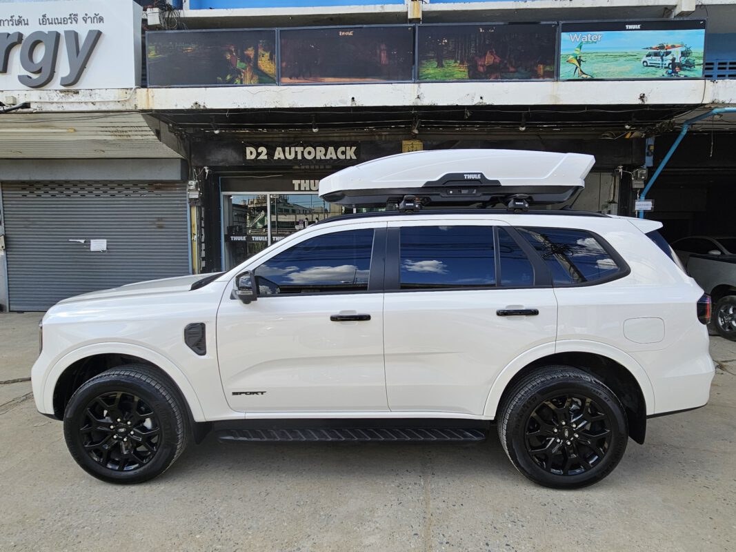 กล่องสัมภาระบนหลังคา Thule Motion RoofBox XT XL สี White Grossy Color ...
